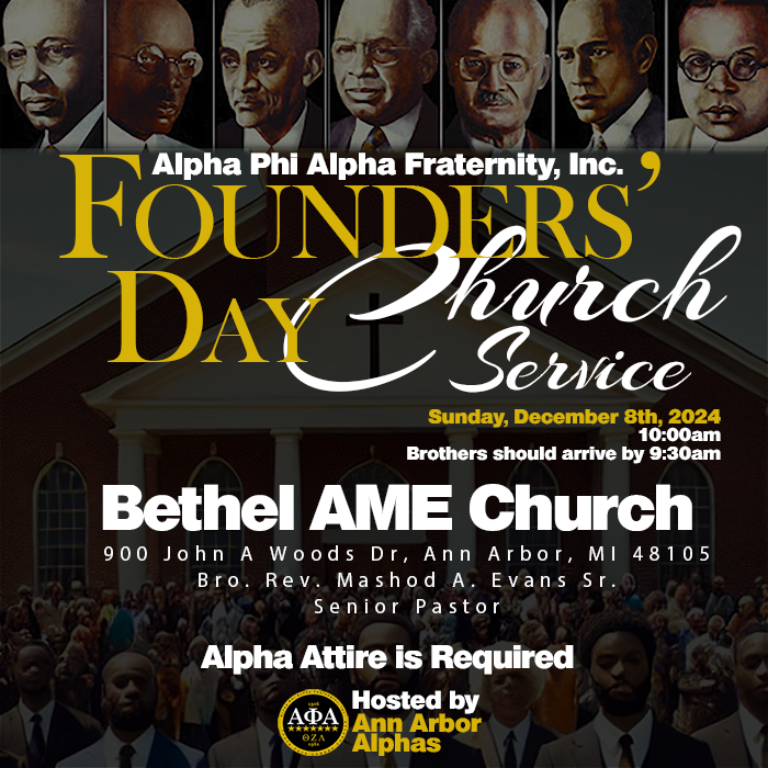 Ann Arbor Alphas – Alpha Phi Alpha Fraternity, Inc. – Theta Zeta Lambda ...